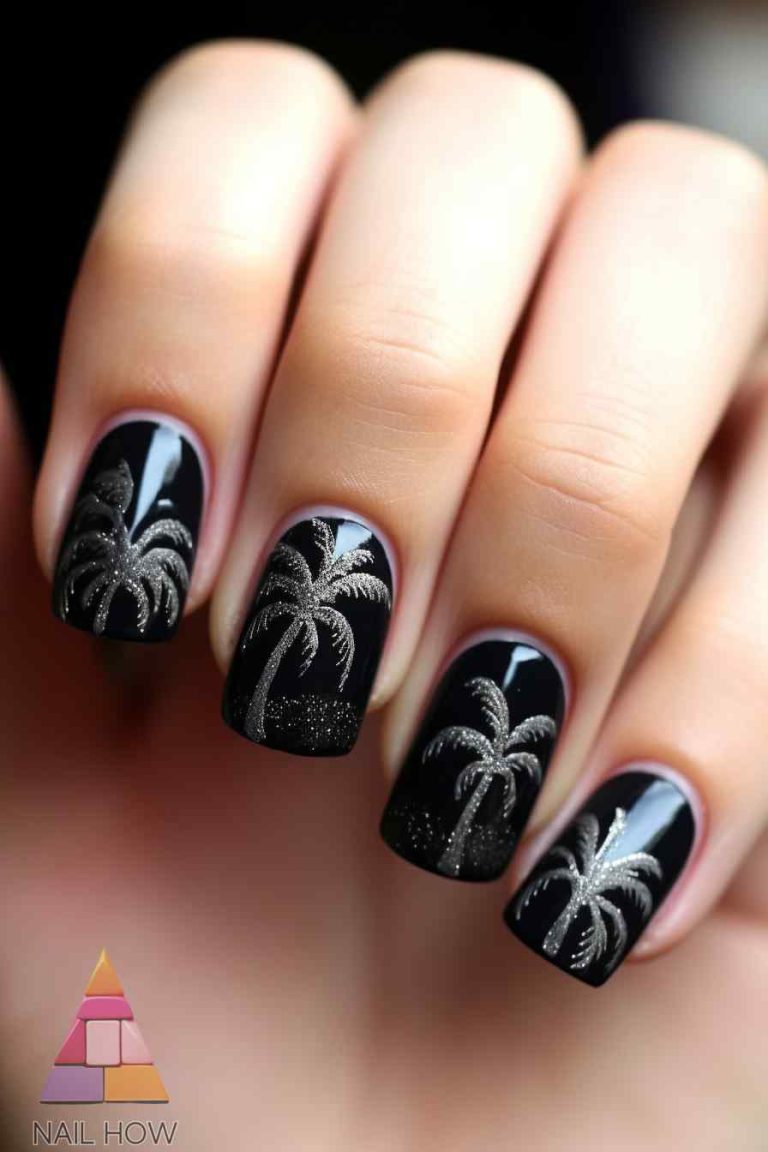 Palm Tree Nail Designs: Amazing Tropical Nail Art You'll Love - nailhow