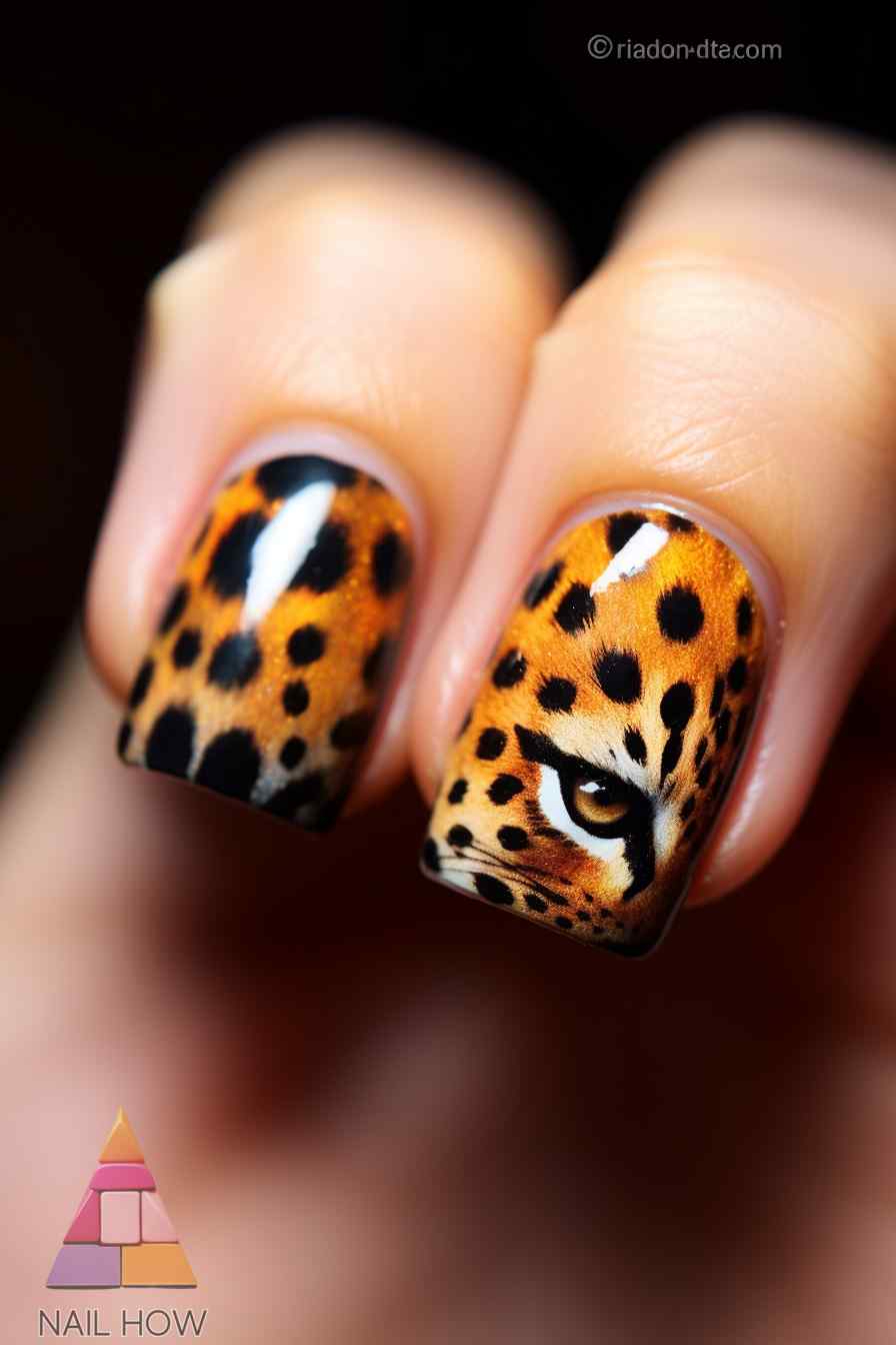 Into the Wild: Introduction to Cheetah Nail Designs - nailhow