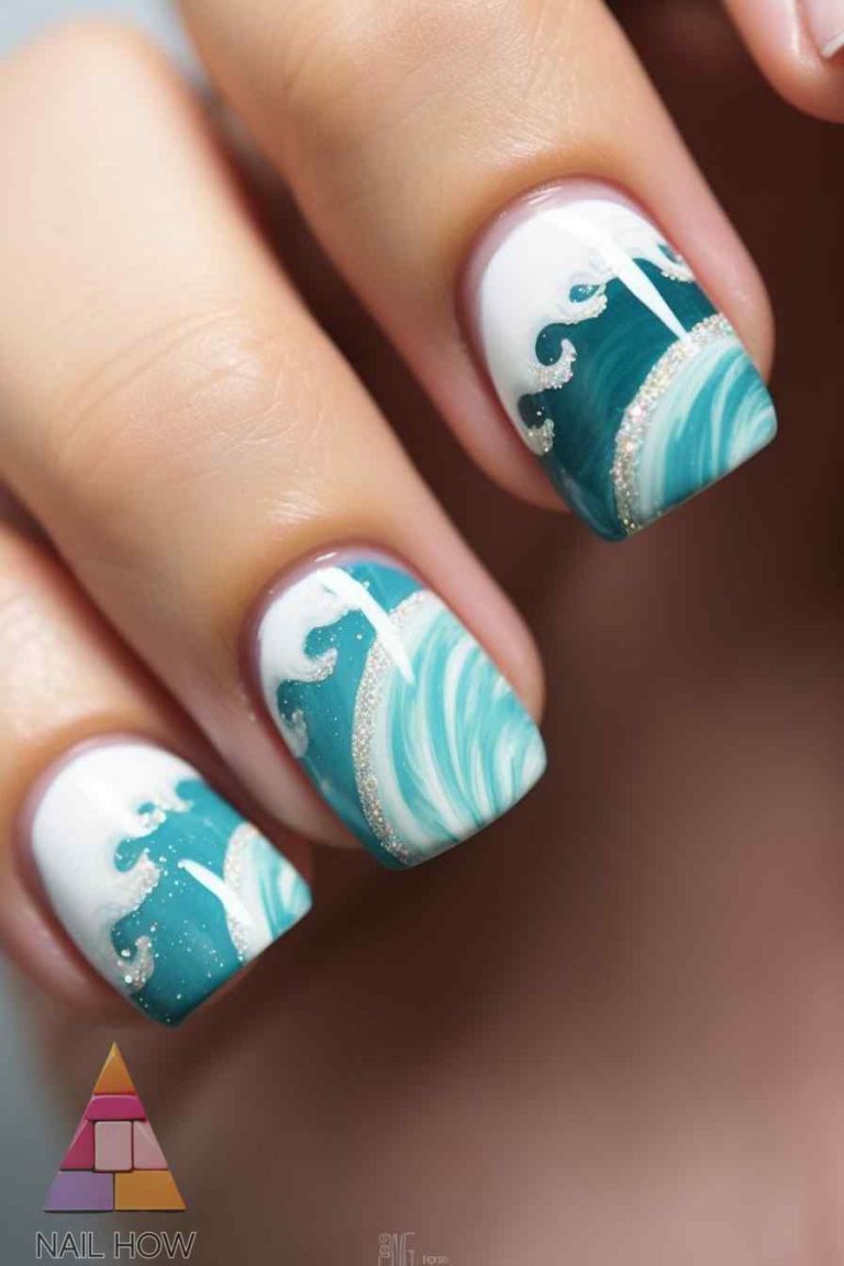 Gem of the Sea: Explore Exciting Turquoise Nail Designs for a Tropical ...