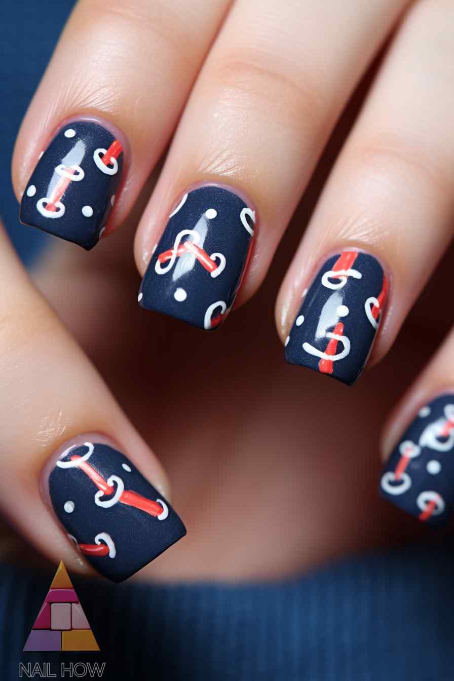 Nail Art Inspiration: Preppy Nail Designs to Fall In Love With - nailhow