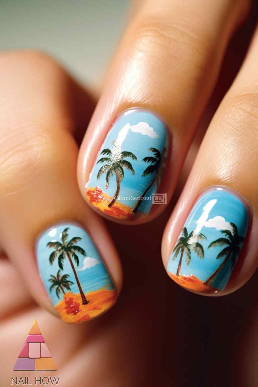 The Jetsetter's Guide to Stunning Vacation Nail Designs - nailhow