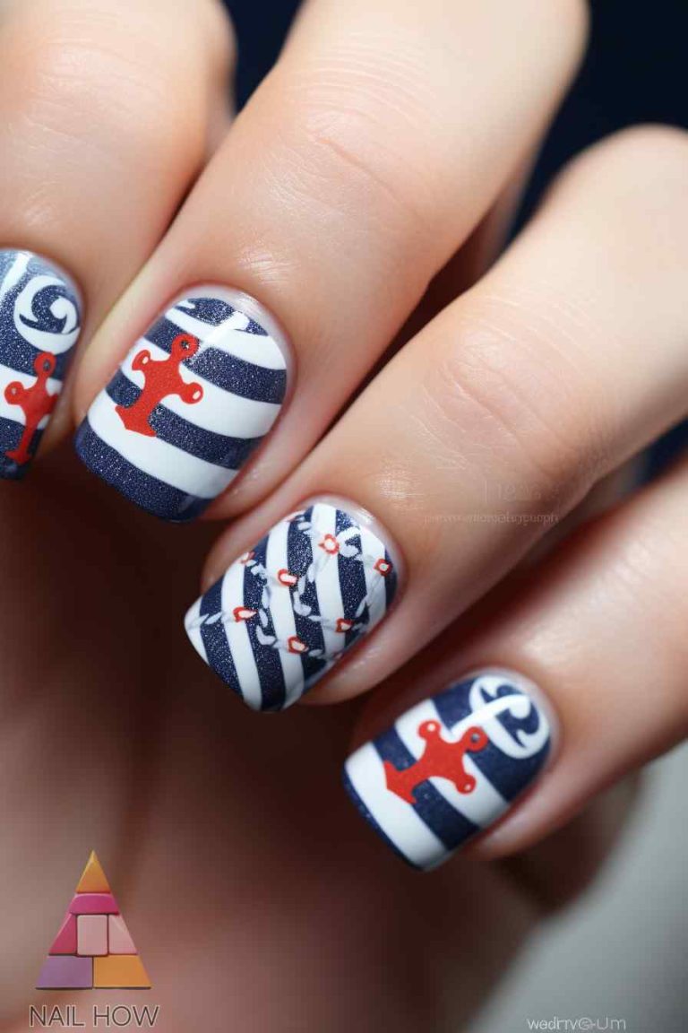 Nail Art Inspiration: Preppy Nail Designs to Fall In Love With - nailhow