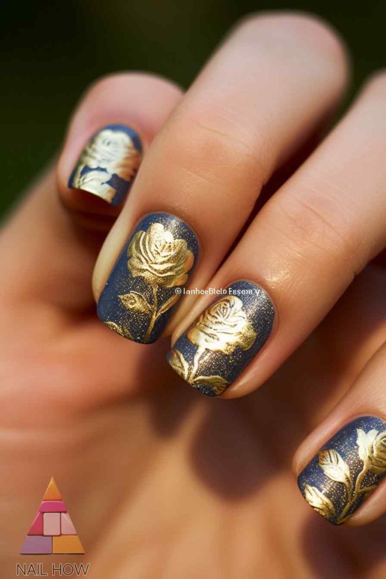 Romance in Bloom: Stunning Rose Nail Art Designs to Love - nailhow