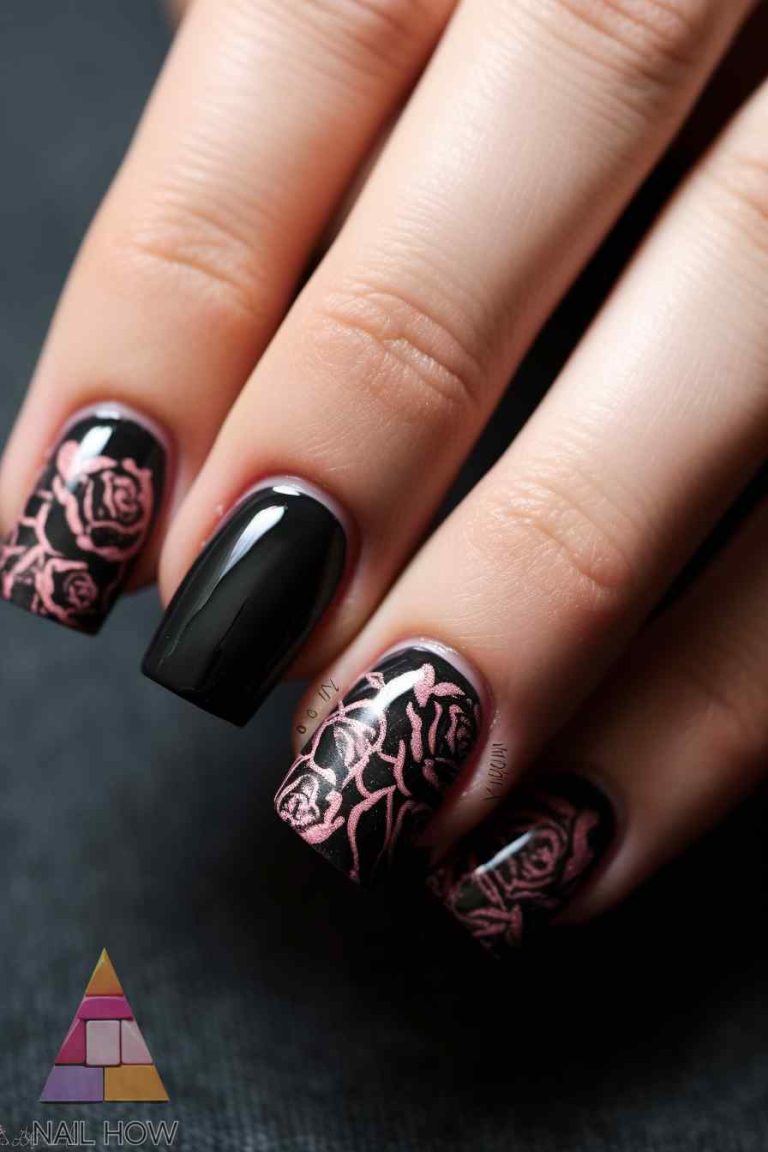 Romance in Bloom: Stunning Rose Nail Art Designs to Love - nailhow