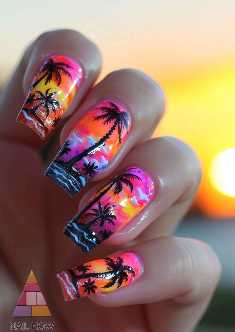 Aloha Nails: Embrace the Hawaiian Spirit with Vibrant Nail Designs ...