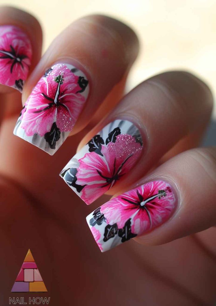 Aloha Nails: Embrace the Hawaiian Spirit with Vibrant Nail Designs ...
