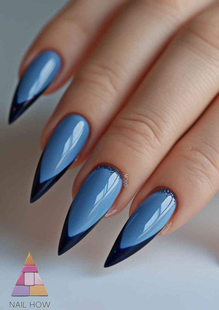 The Best Light Blue Nails with Designs - nailhow