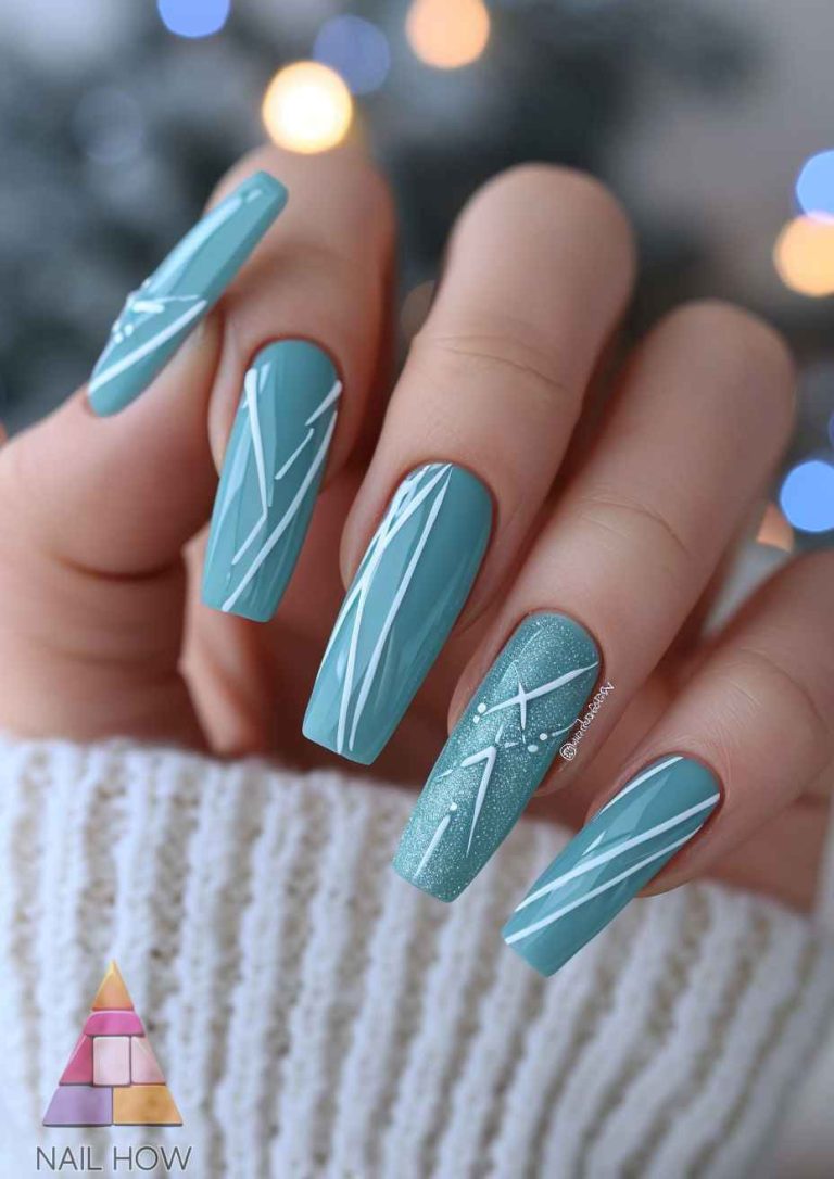 The Best Light Blue Nails with Designs - nailhow