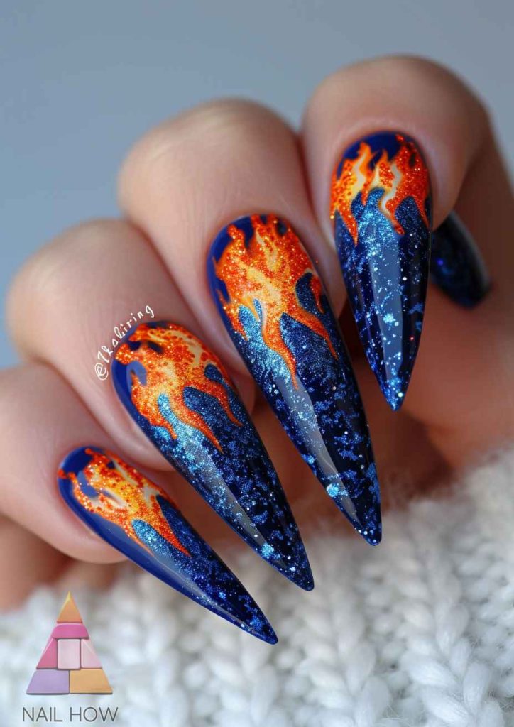 Ultimate Guide to Royal Blue Nail Designs: Boost Your Style - nailhow