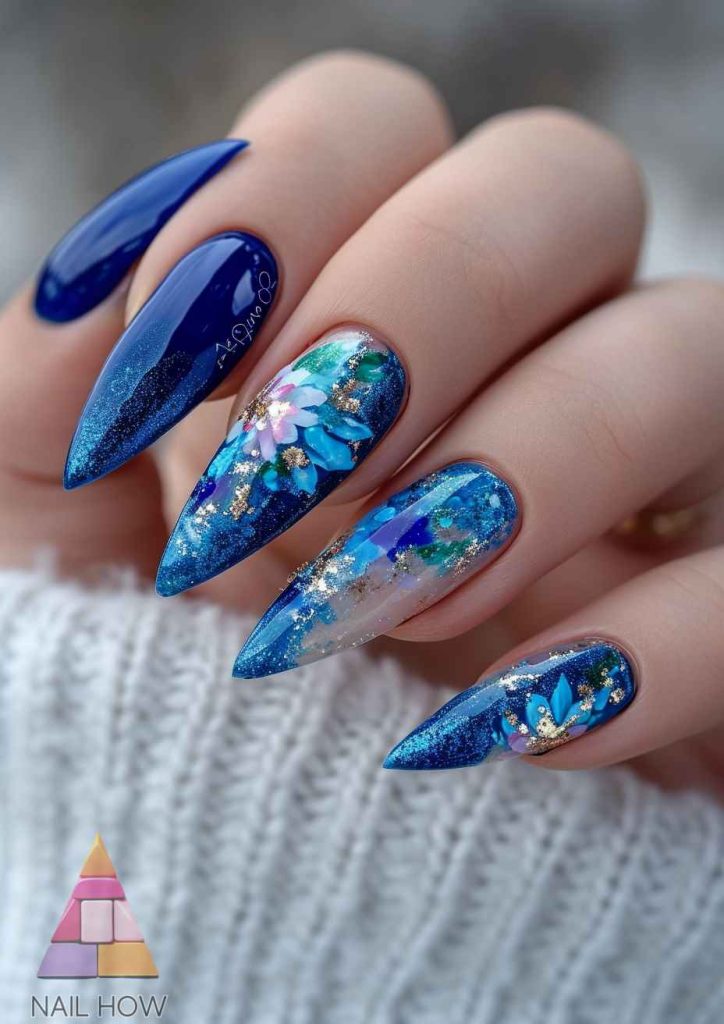 Ultimate Guide to Royal Blue Nail Designs: Boost Your Style - nailhow