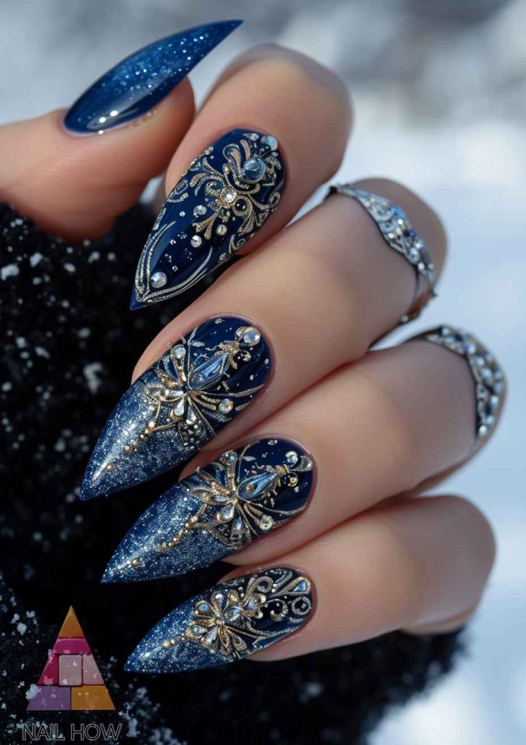 Ultimate Guide to Royal Blue Nail Designs: Boost Your Style - nailhow