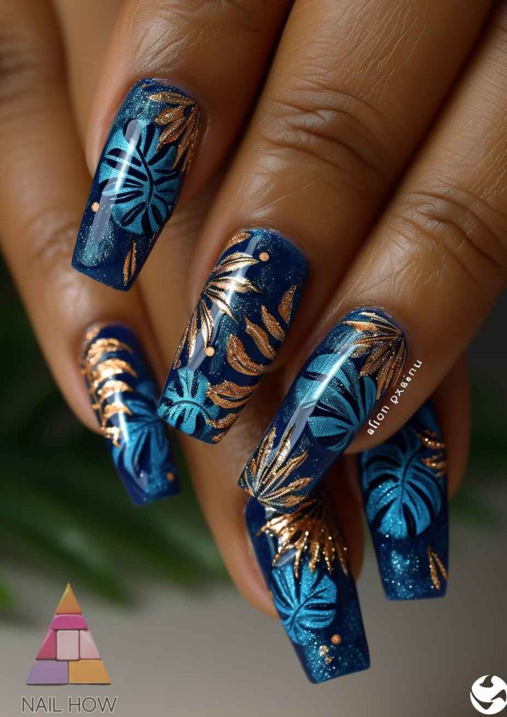 Ultimate Guide to Royal Blue Nail Designs: Boost Your Style - nailhow