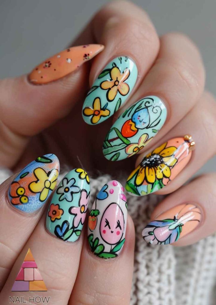 Easter Nails: Hopping Into Spring with Style - nailhow