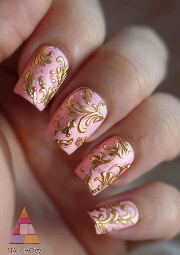 Glam and Grit: Mob Wife Nails Designs - nailhow