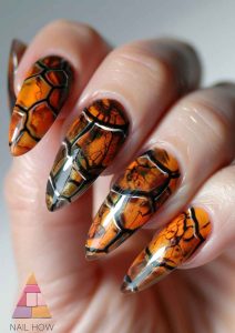 Glam and Grit: Mob Wife Nails Designs - nailhow