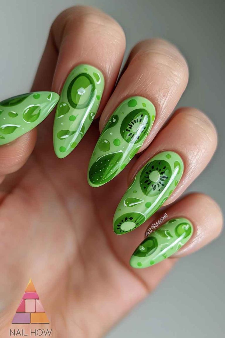 Unleash Your Inner Green Goddess: Epic Green Nail Designs to Rock Right ...