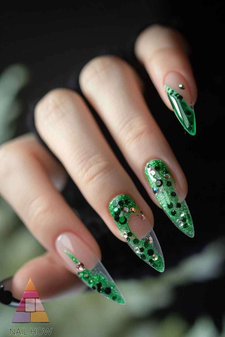 Unleash Your Inner Green Goddess: Epic Green Nail Designs to Rock Right ...