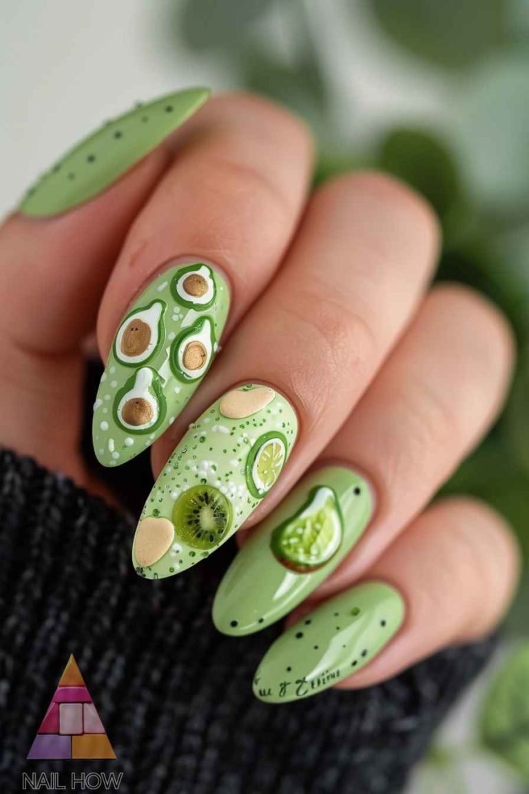 Unleash Your Inner Green Goddess: Epic Green Nail Designs to Rock Right ...