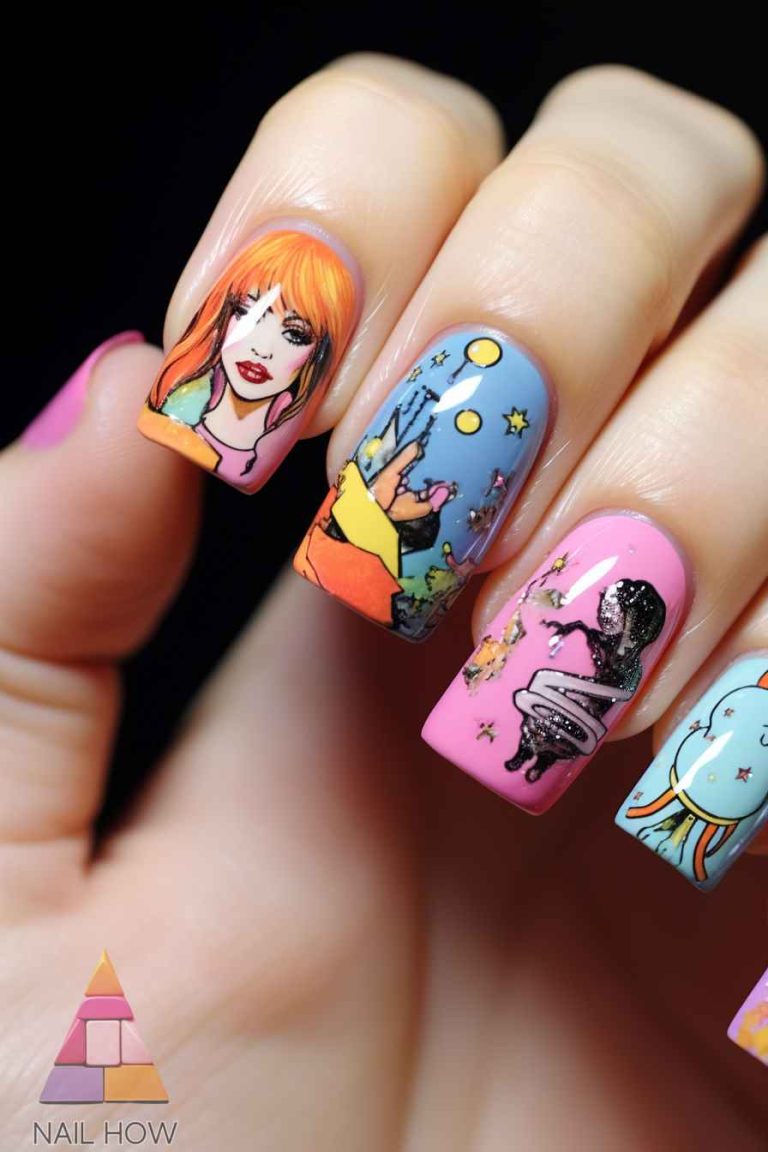 Fandom at Your Fingertips: Nail Designs Inspired by Popular Culture - nailhow