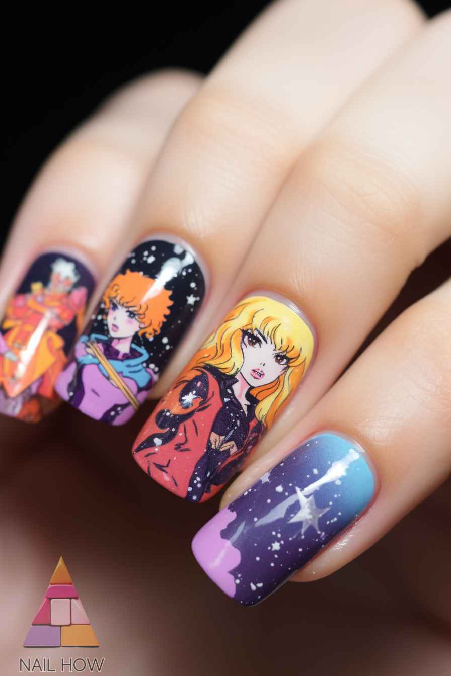 Fandom at Your Fingertips: Nail Designs Inspired by Popular Culture - nailhow