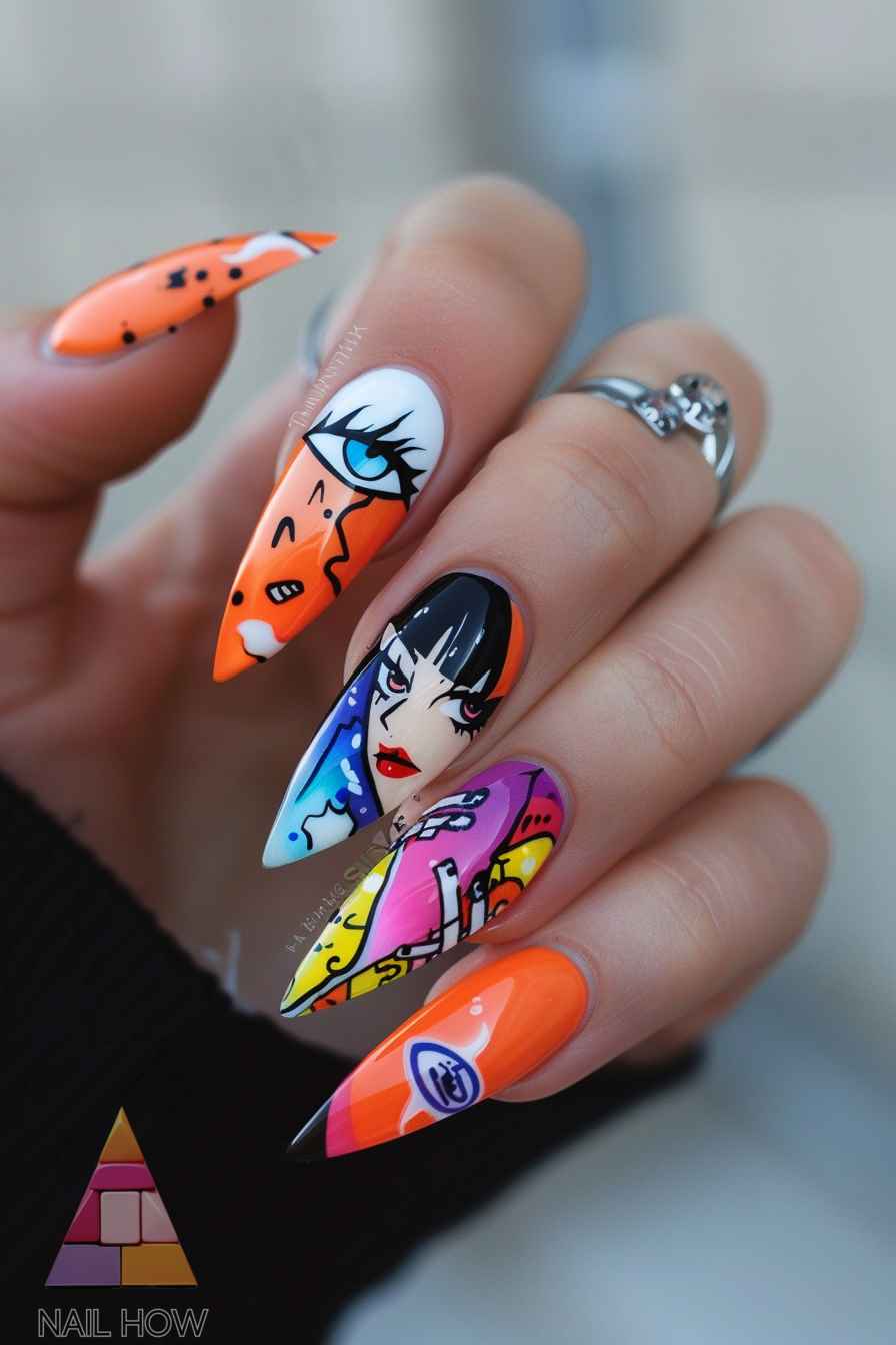 Fandom at Your Fingertips: Nail Designs Inspired by Popular Culture - nailhow