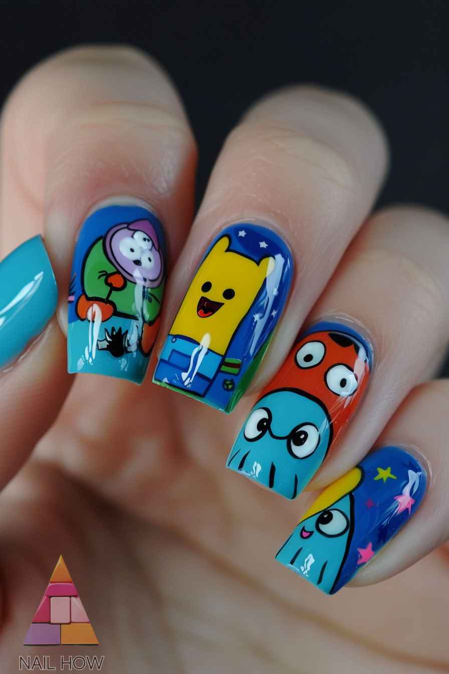 Fandom at Your Fingertips: Nail Designs Inspired by Popular Culture - nailhow