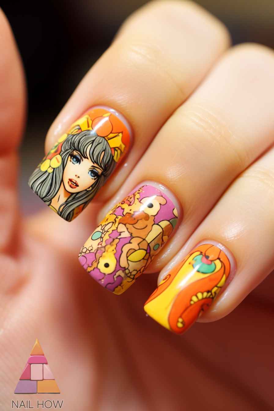 Fandom at Your Fingertips: Nail Designs Inspired by Popular Culture - nailhow