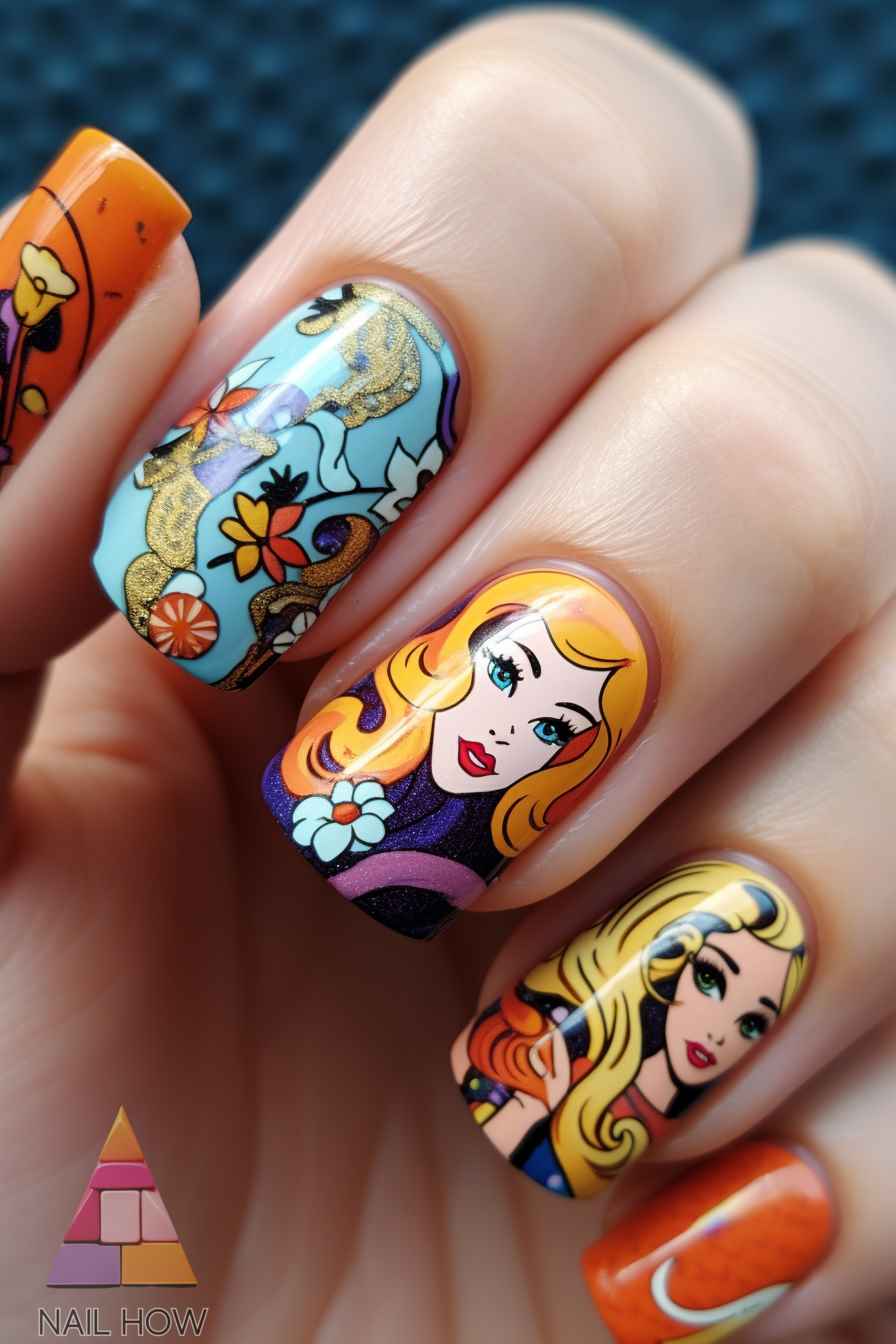 Fandom at Your Fingertips: Nail Designs Inspired by Popular Culture - nailhow