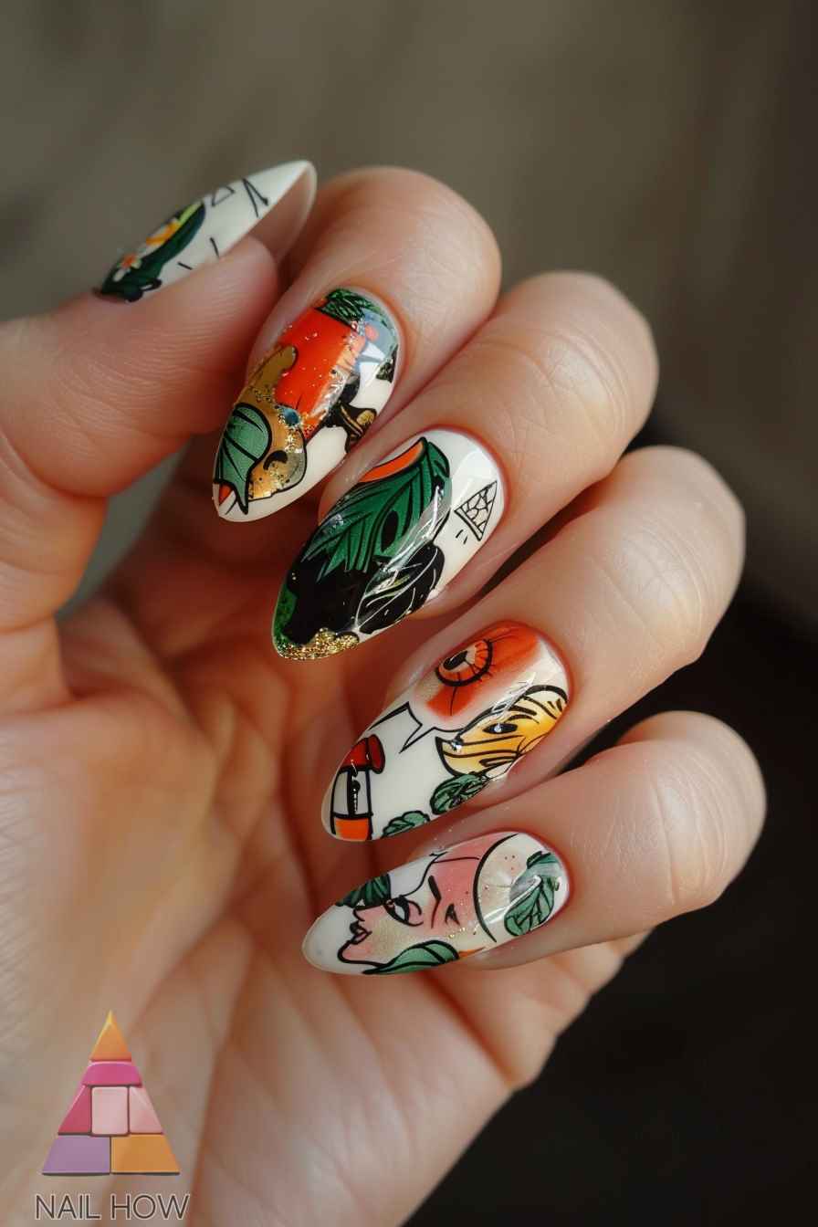 Fandom at Your Fingertips: Nail Designs Inspired by Popular Culture - nailhow