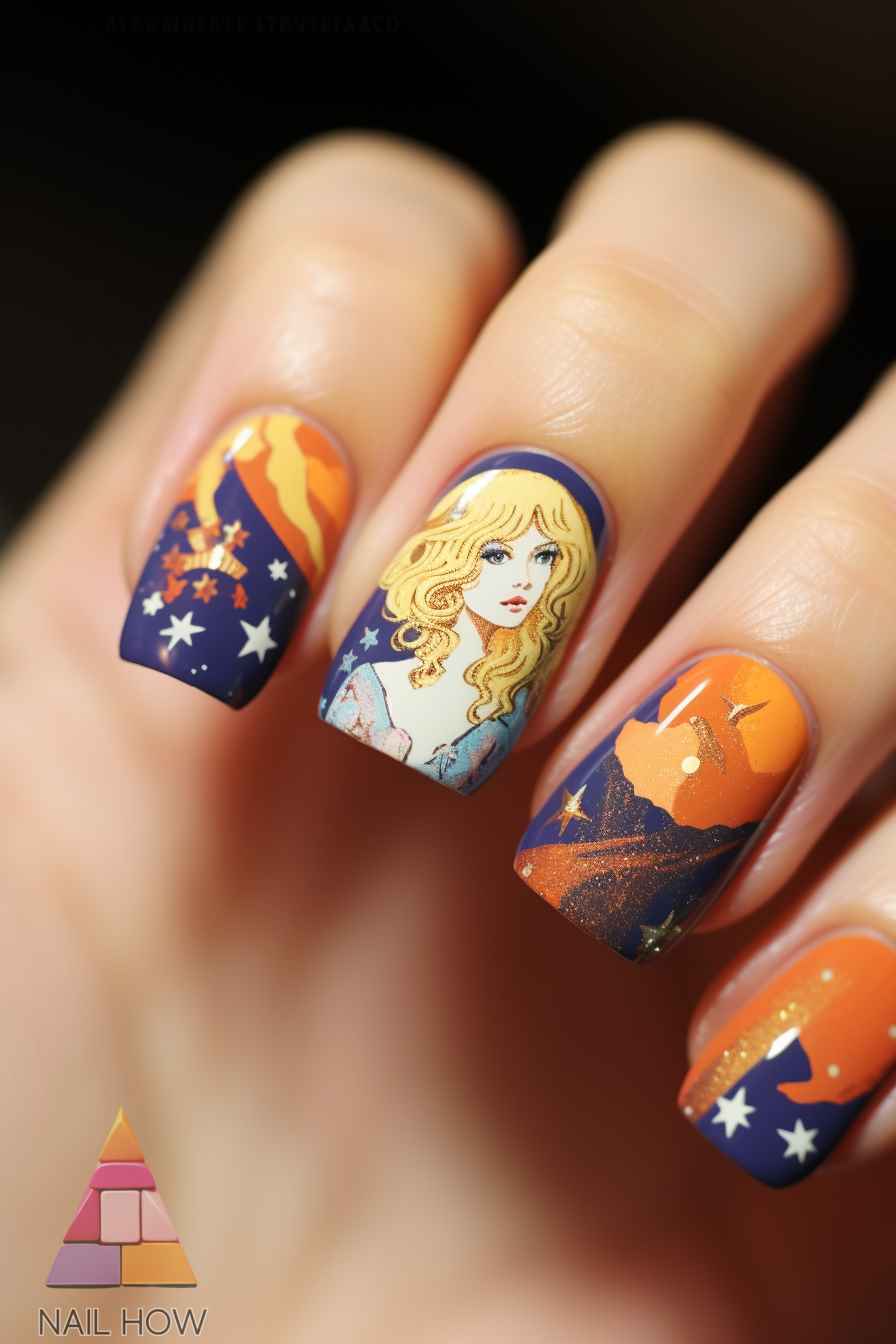 Fandom at Your Fingertips: Nail Designs Inspired by Popular Culture - nailhow