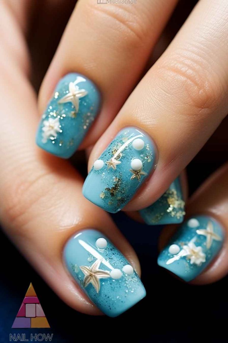 Beach Bliss Unleashed: Dive into 2024's Stunning Nail Art Trends! - nailhow