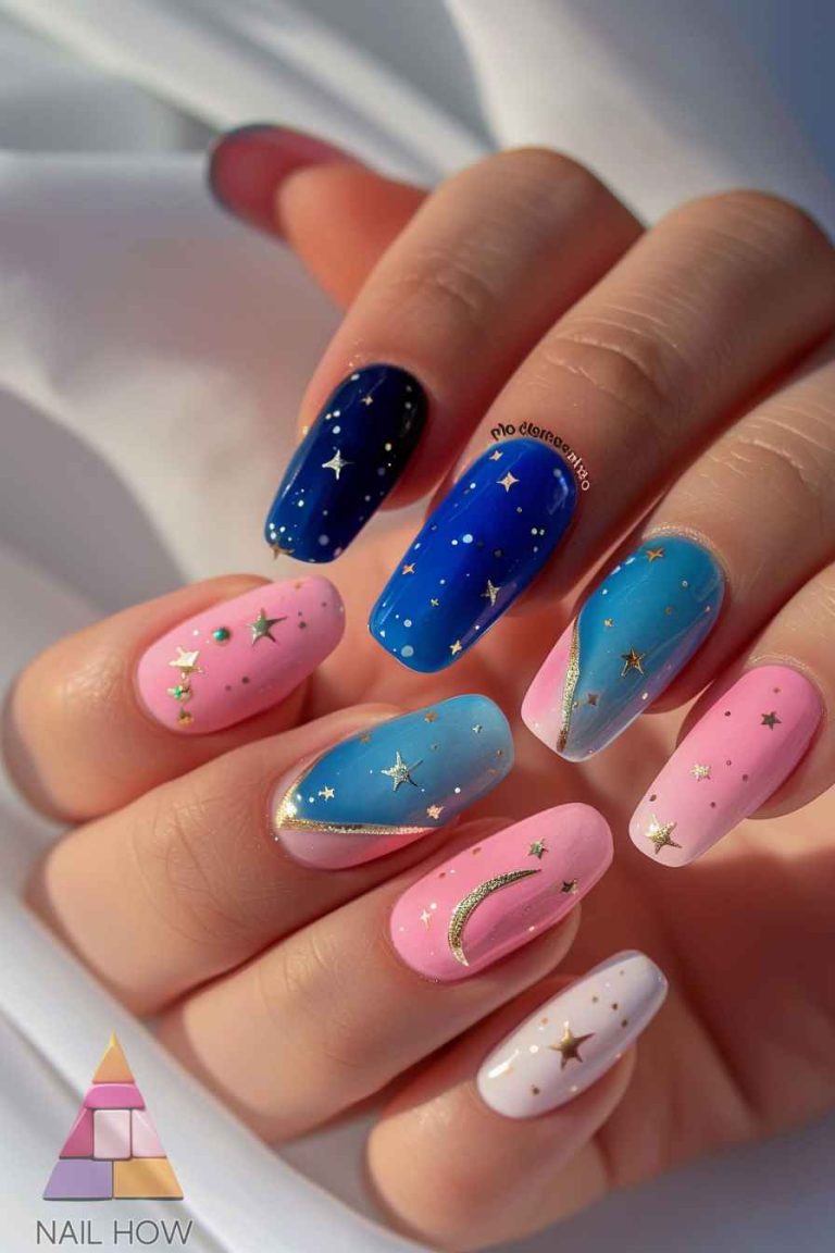 Celestial Nail Art: Stellar Designs to Elevate Your Manicure to Cosmic ...