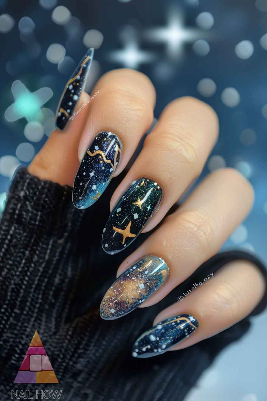 Celestial Nail Art: Stellar Designs to Elevate Your Manicure to Cosmic ...
