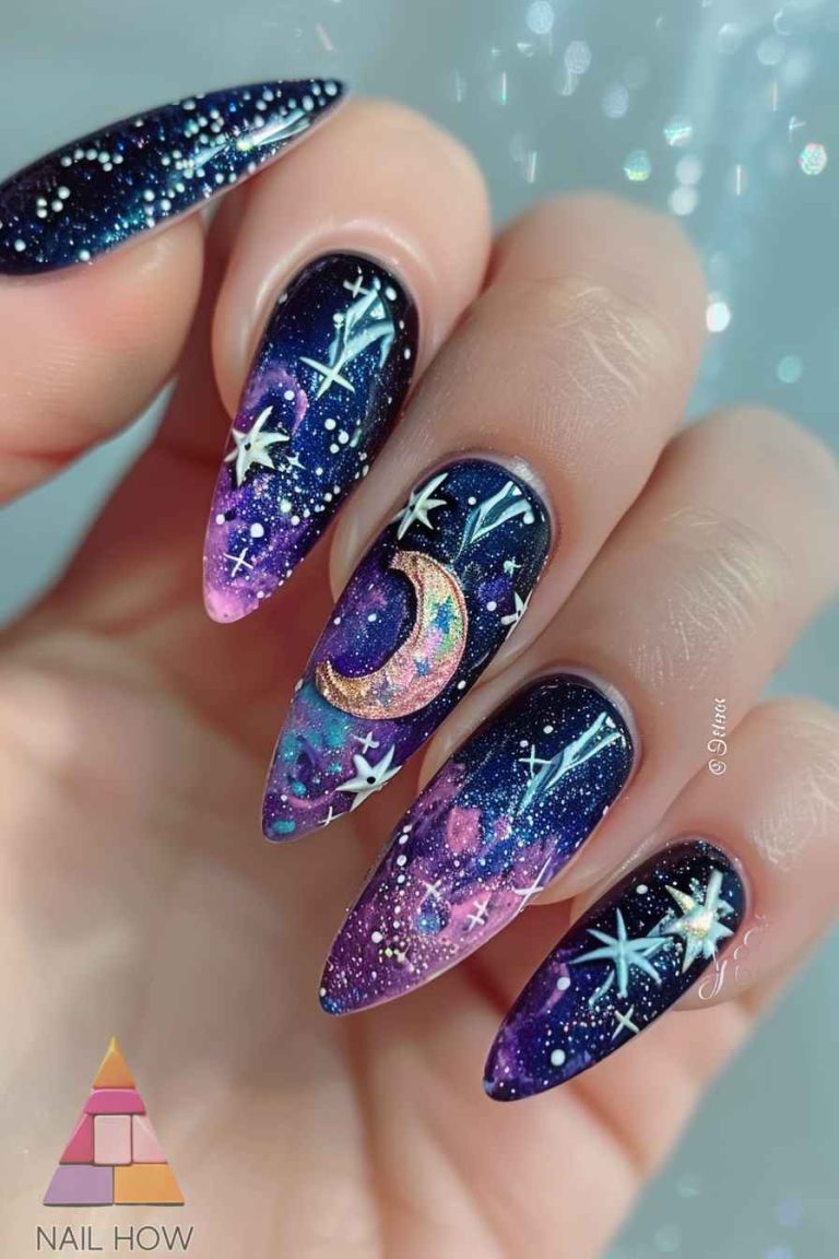 Celestial Nail Art: Stellar Designs to Elevate Your Manicure to Cosmic ...