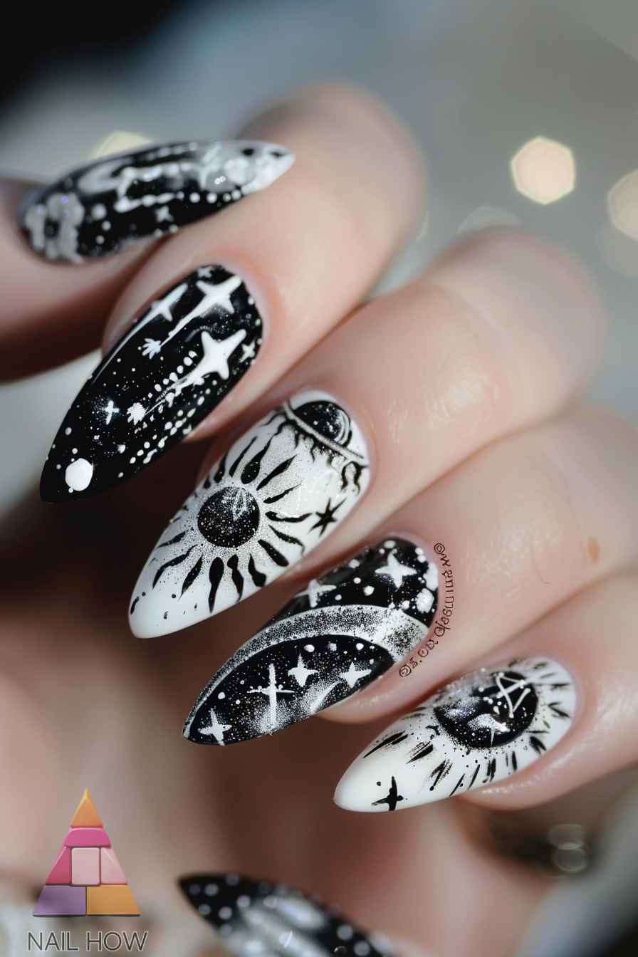 Celestial Nail Art: Stellar Designs to Elevate Your Manicure to Cosmic ...