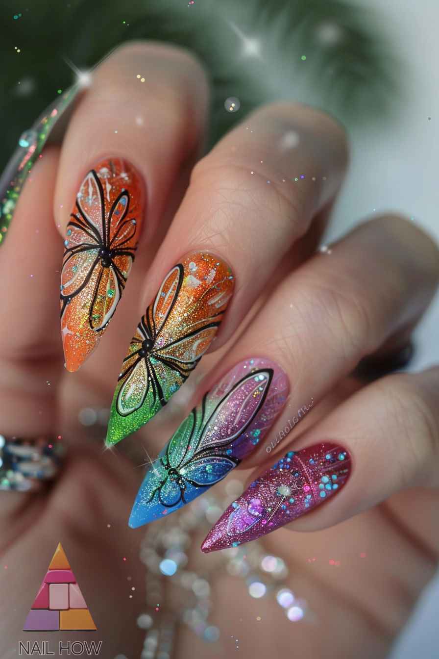Enchanting Fingertips: The Whimsical World of Fairy Nail Designs - nailhow