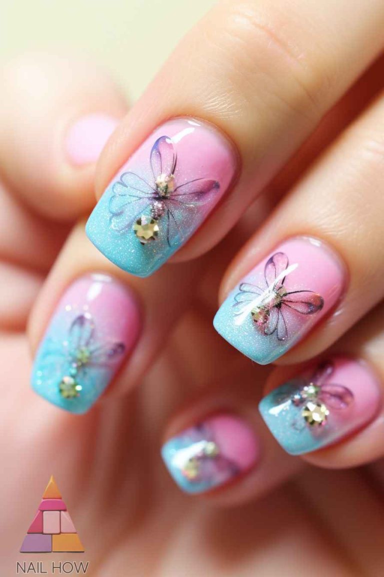 Enchanting Fingertips: The Whimsical World of Fairy Nail Designs - nailhow