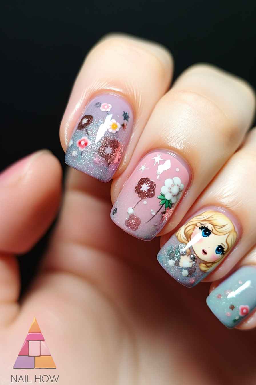 Enchanting Fingertips: The Whimsical World of Fairy Nail Designs - nailhow