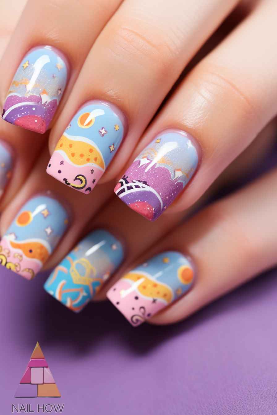 Enchanting Fingertips: The Whimsical World of Fairy Nail Designs - nailhow
