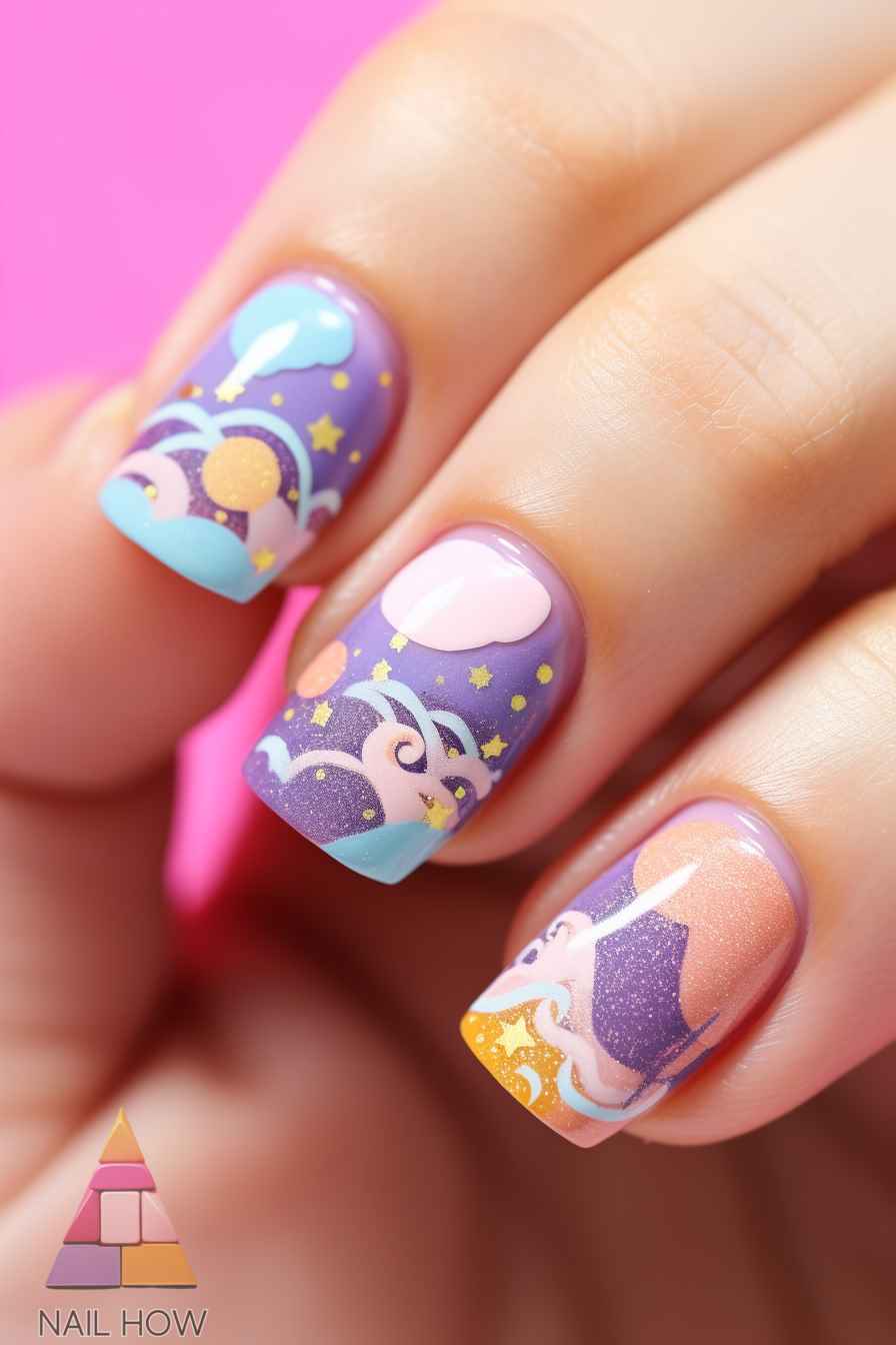 Enchanting Fingertips: The Whimsical World of Fairy Nail Designs - nailhow