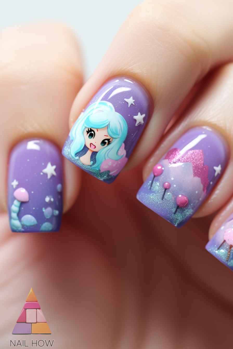 Enchanting Fingertips: The Whimsical World of Fairy Nail Designs - nailhow