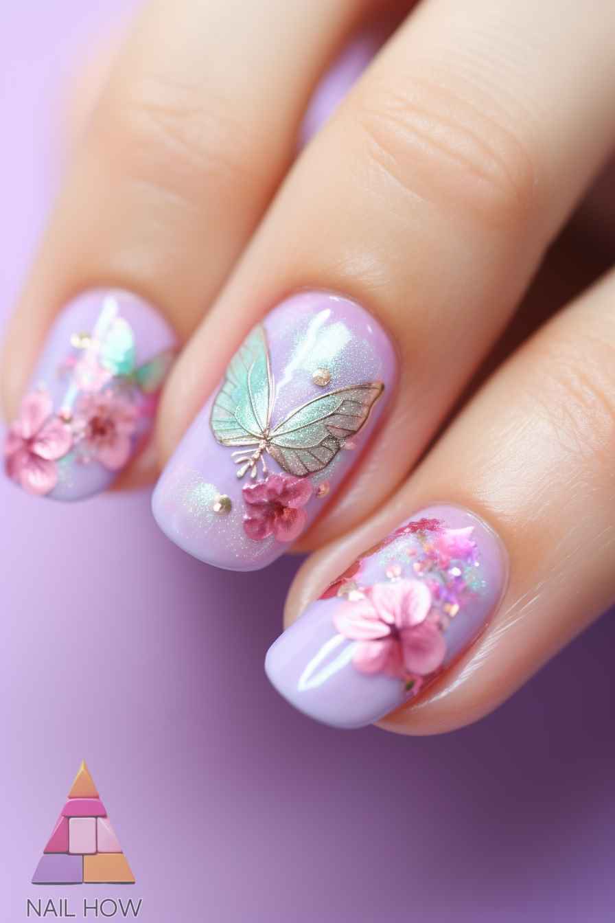 Enchanting Fingertips: The Whimsical World of Fairy Nail Designs - nailhow