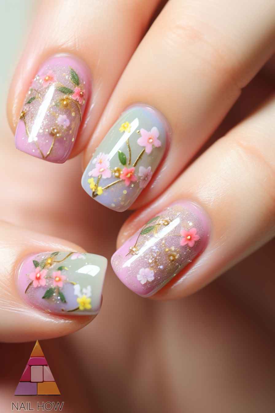 Enchanting Fingertips: The Whimsical World of Fairy Nail Designs - nailhow