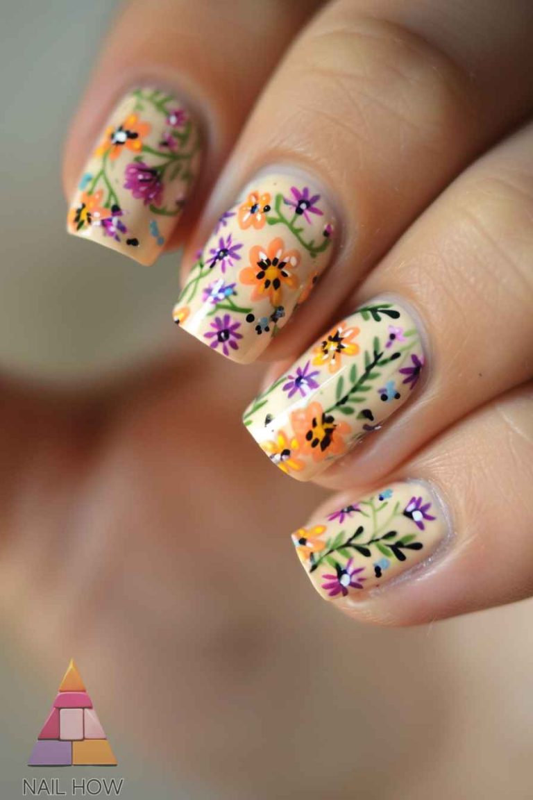 Floral Nail Designs: A Blossoming Trend for All Seasons - nailhow