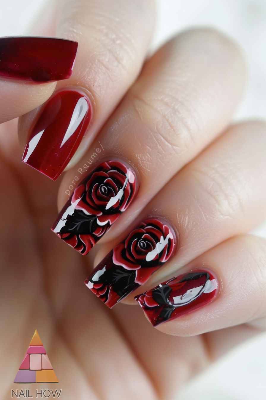 Ravishing Red Nail Designs: Bold Ideas for Trendsetters - nailhow