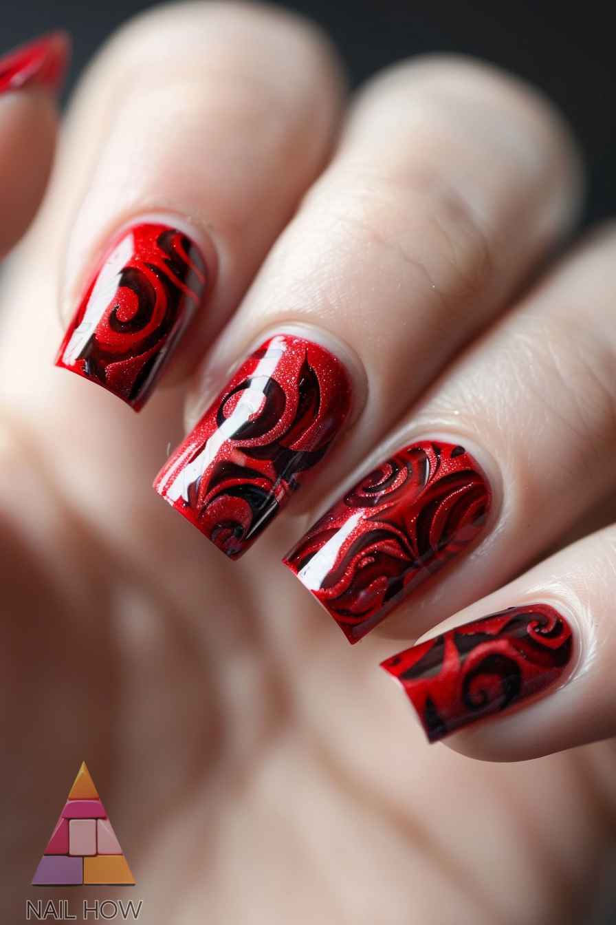 Ravishing Red Nail Designs: Bold Ideas for Trendsetters - nailhow