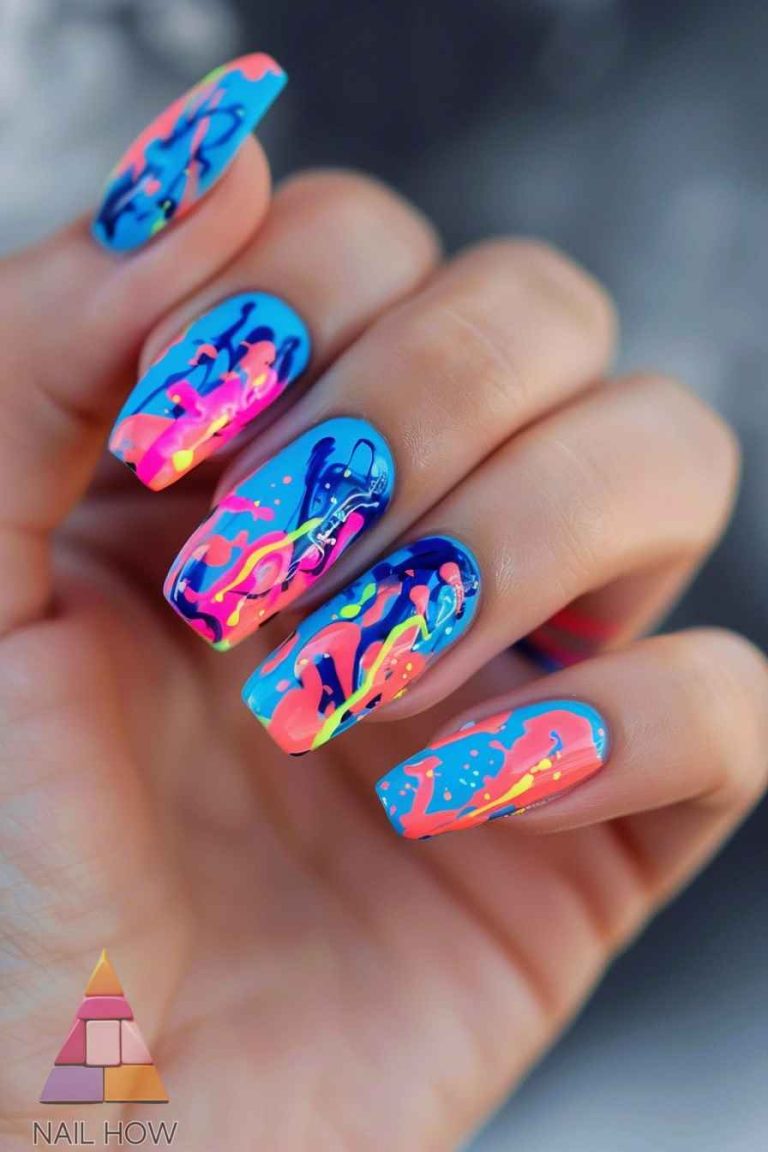 Glow Up Your Nails: The Ultimate Guide to Neon Nail Designs - nailhow