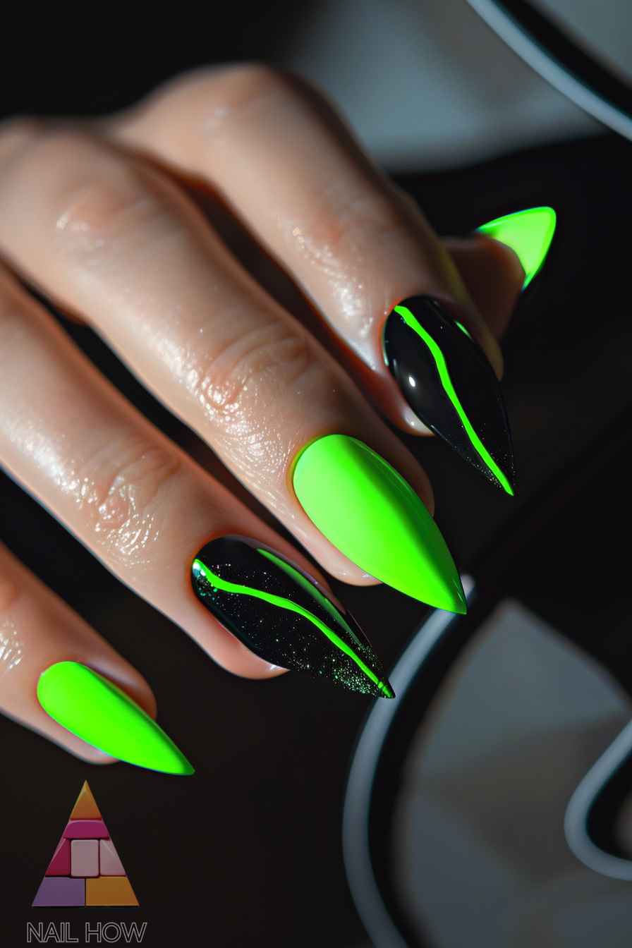 Glow Up Your Nails: The Ultimate Guide to Neon Nail Designs - nailhow