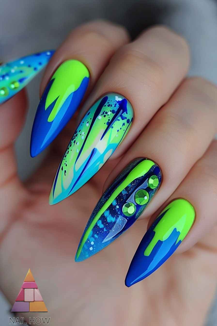 Glow Up Your Nails: The Ultimate Guide to Neon Nail Designs - nailhow