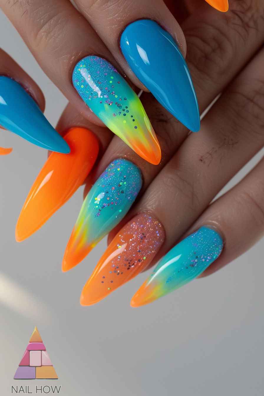 Glow Up Your Nails: The Ultimate Guide to Neon Nail Designs - nailhow